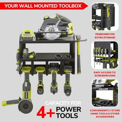Cina Garage Power Drills Rack di stoccaggio Mantenere i vostri strumenti organizzati con Pegboard modulare in vendita