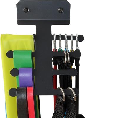 Cina Rack non pieghevole Banda di resistenza multiuso slot organizzatore di archiviazione hanger palestra Fitness Rack utensili in vendita