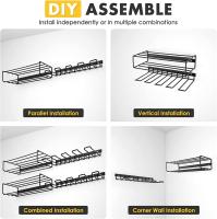 China Garage Handheld Power Tool Organizer with Bolt Inserting Type in Rectangle Shape for sale