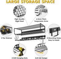 China Garage Handheld Power Tool Organizer with Bolt Inserting Type in Rectangle Shape for sale