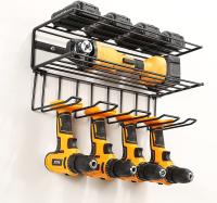 China Rectangle Wall Mounted Tool Storage Rack for Garage Organization and Space Saving for sale