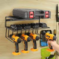China Rectangle Wall Mounted Tool Storage Rack for Garage Organization and Space Saving for sale