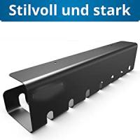 China Maximize Space with Perforated Computer Desk Cable Management Rack Tray 43x10x10cm for sale