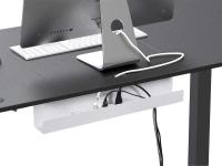 China Nonstandard Under Desk Cable Organizer Tray Space-Saving Cable Management Solution for sale