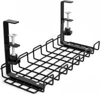 China Super Sturdy Desktop Cable Management Tray No Drilling Required for Standing Type for sale