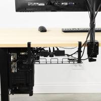 China Super Sturdy Desktop Cable Management Tray No Drilling Required for Standing Type for sale