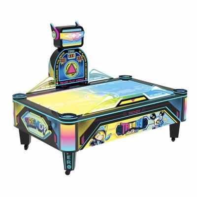 China Interactive Educational Children's Air Puck Ice Hockey Table Two-Player Competition Amusement Park Entertainment for 1 Year for sale