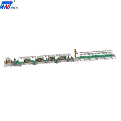 China 16ppm Large Cylindrical Battery Pack Line For 33140 38138 40135 40160 42135 46120 for sale