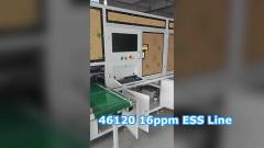 16ppm Large cylindrical battery Pack Line  for 33140, 38138,40135,40160,42135,46120