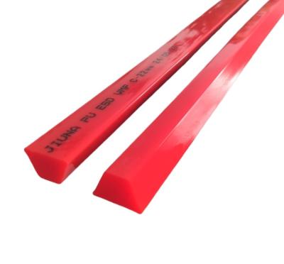 China 88A Shore Hardness Polyurethane V Belt Size A/B/C For Mechanical Transmission for sale