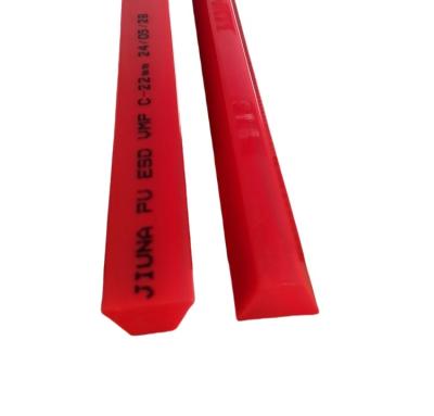 China 88A Shore Hardness Polyurethane V Belt Size A/B/C For Mechanical Transmission for sale