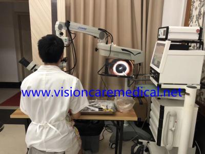 China FDA Marked Ophthalmic Surgical Microscope for Retinal Vitreous Surgery with Video Adapter for sale