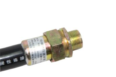 China IP54 Explosion Proof Flexible Conduit Factory Price Braided Rubber Flexible Electrical Pipe Fittings for sale