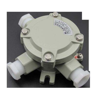 China Explosion proof Terminal Junction box AH Model Input voltage 380 Vac Input current smaller than 20A CNEX cert Cable for sale