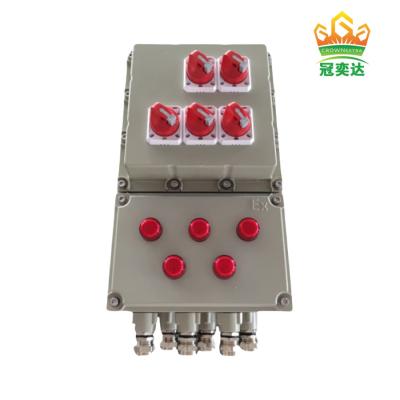 Cina IP66 a prova di fiamma Ex Db Eb IIC T6 Gb Ex Tb IIIC T80.C Db Pannello di controllo in alluminio montato a parete in vendita