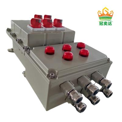 Cina IP66 a prova di fiamma Ex Db Eb IIC T6 Gb Ex Tb IIIC T80.C Db Pannello di controllo in alluminio montato a parete in vendita