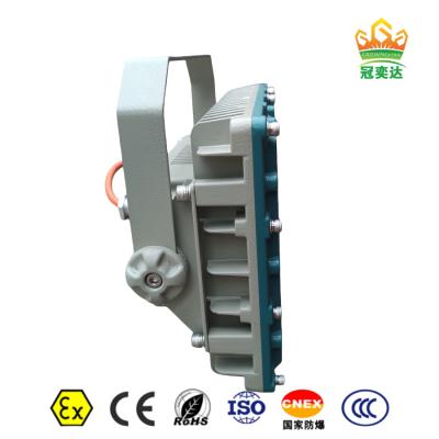 China Exproof Led Flood Light ATEX IECEx IP66 MEANWELL driver CREE beads Customizable Color Explosion 90-295V 200Watt 170lm/w for sale