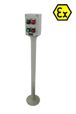 中国 Ex D E 防爆 防火 制御 ステーション パネル IP66 垂直 アルミ 2mm 販売のため