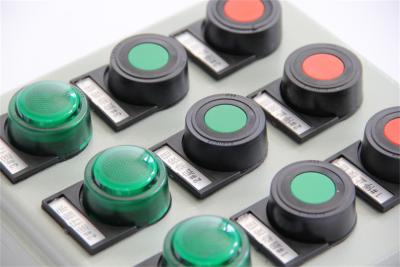 China ATEX Explosion Proof Control Station Enclosure Industrial Control Panel For Hazardous Zone1 Flameproof Light 10A AC220v for sale