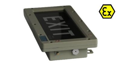 China Explosion-proof LED Exit Signs ATEX approved IP66 Hazardous Area  Division 2 and Zone 1 for sale