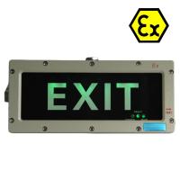 China ATEX 3W Explosion Proof Exit Light 180 Mins Emergency Time IP66 for sale