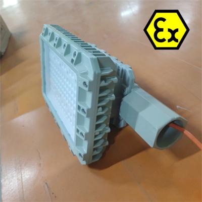 China Ex d ATEX LED Explosion Proof Square Light 4000K Dimmable 90-295V for EPC Industrial Lighting with IP66 Protection OEM available 50-250watt for sale