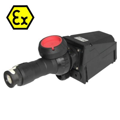 China ATEX Explosion Proof Plug and Socket for Natural Gas Processing and CNG/LNG Filling Stations for sale