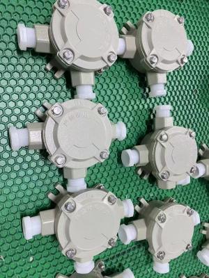 중국 위험 영역에서 G1/2 케이블 입력을 위한 내구성 있고 폭발성 안전 연결 상자 판매용