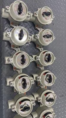 China IP66 Interruptor a prueba de explosión 220V/380V 10A Adecuado para entornos explosivos en venta