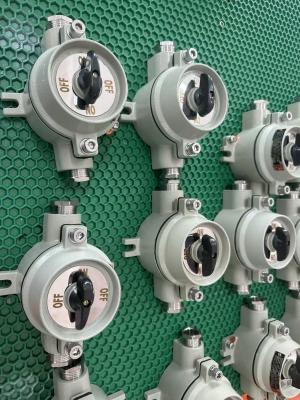 China Interruptor a prueba de explosión resistente a la corrosión para cables de plantas químicas en venta