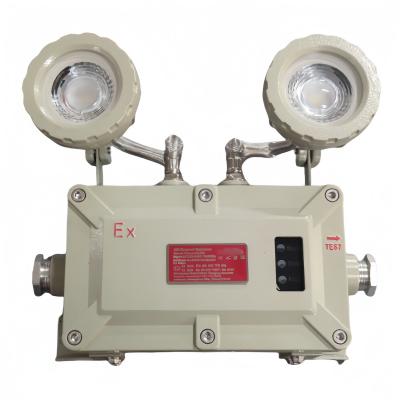 China ATEX Portable Flameproof Emergency Light Ex D IIB Well Glass Light Fast Rechargeable for sale