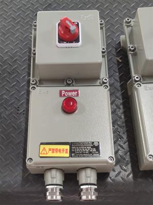 China Energy-efficient ATEX Explosion-proof Control Station – Flameproof Electrical Control Boxes 220/380Vac G1/2