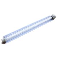 China Whole Plastic GRP Explosion Proof Fluorescent Light 2x36w 100lm/w IP66 for sale