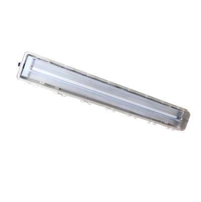 China Zone 1 2 21 22 Explosion Proof Fluorescent Light with 2*18w/2*36w for sale