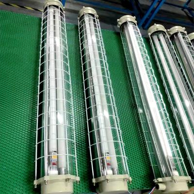 China 2*18w / 2*36w Fluorescent Light Explosion Protection IP66 WF2 Protection Level for sale