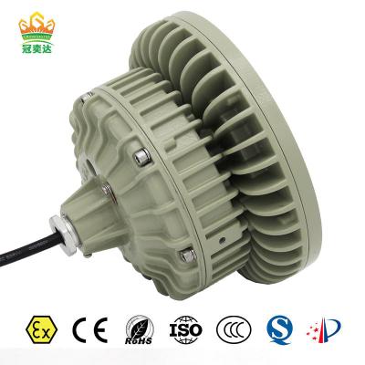 China Industrielle explosionsgeschützte LED-Hallenleuchte IP66 wasserdicht 100W-200W mit ATEX CNEX Zertifizierung für Anwendungen in Gefahrenzone 1 & 2 zu verkaufen