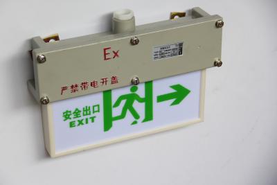 China Customised Surface Pattern 3w 220VAC Explosion Proof Exit Light for sale