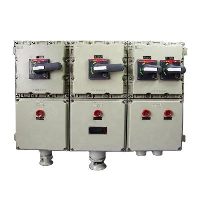 China ATEX IECEx RoHS ISO9001 CCC certified explosion proof control box for hazardous environments for sale