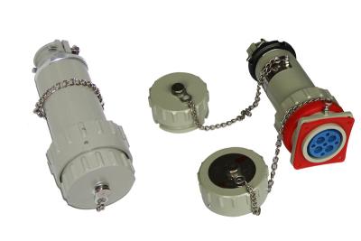 China Ex Mark Ex Tb IIIC T80°C Db Explosion-Resistant Plug and Socket Hazardous Zone1 Division1 Industrial Electrical Connector for sale