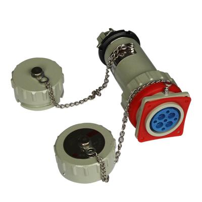 China Whole Plastic GRP Explosion Proof Plug and Socket Rated Current 16A Number Of Wires 2 Designed for Performance in Hazardous Locations for sale