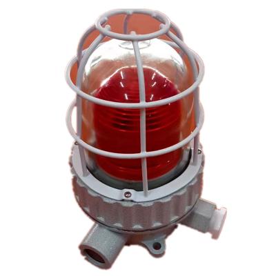 China Corrosion Resistant WF2 Explosive Atmosphere Warning Signals Offering Internal Lampshade Red Yellow Blue and Other Color for Explosion Prevention for sale