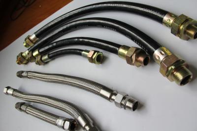 China Explosiom Proof Flexible PVC Conduit Metal Stainless Steel High Pressure Flexible Hoses Pipe for sale