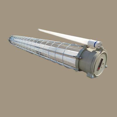 China O pé à prova de explosões 0.6m da luz fluorescente 4 do tubo dobro 1.2m 220V T8 conduziu Luminaires lineares à venda