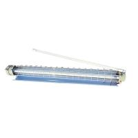 China ATEX Explosion Proof Fluorescent Ceiling Light 2x9W T5 T8 IP65 IIB IIC Dimmable for sale