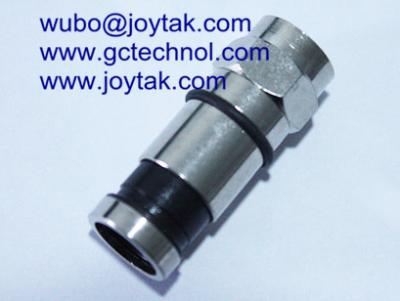China Tipo del conector F de la compresión para las antenas/F.C.029 del cable coaxil TVAD de RG6 RG59 en venta