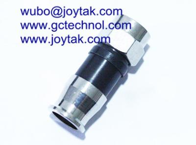 China Tipo del conector F de la compresión para de cabletelevisión de RG6 RG59/F.C.021 coaxiles en venta
