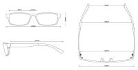 China PEEK Modern Optical Eyewear Glasses for sale