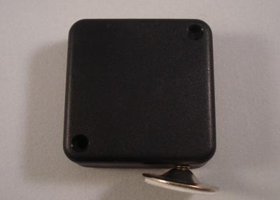 China 32*32mm ABS Square Anti-theft Recoiler Pull Box For Cell Phone  white/black/transparent for sale