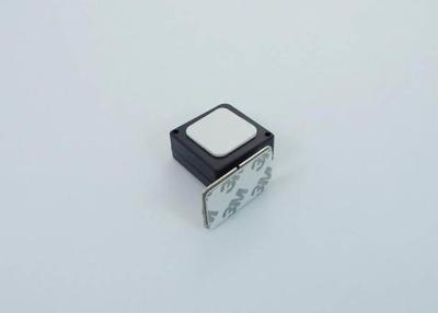 China Security Display Pull Box For Glasses 32*32mm ABS Square Recoiler with  Steel Cable for sale