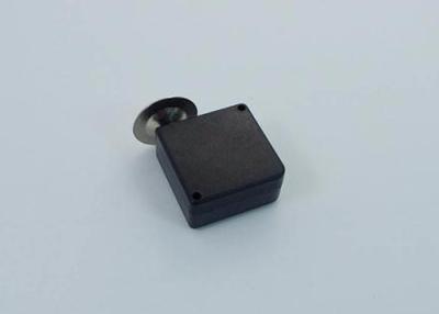 China Anti-theft Pull Box With Steel Wire Cable  32*32mm ABS Square Security Display Pull Box for sale